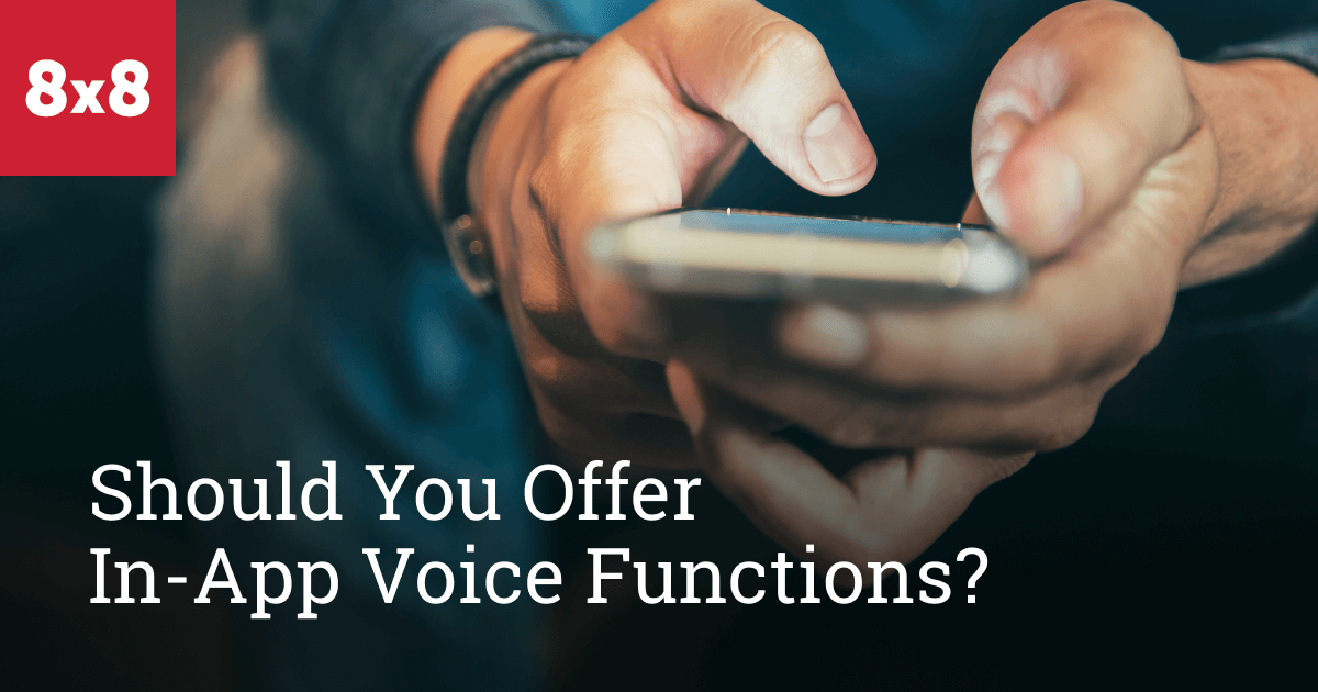 Infographic - Should You Offer In-App Voice Functions?